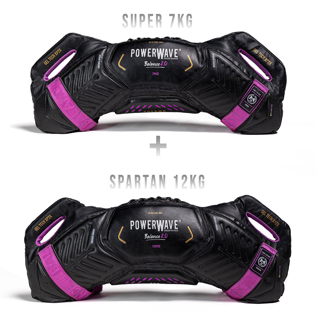 Balance Training Weighted Power Bags for Workout 7kg & 12kg Combo ...